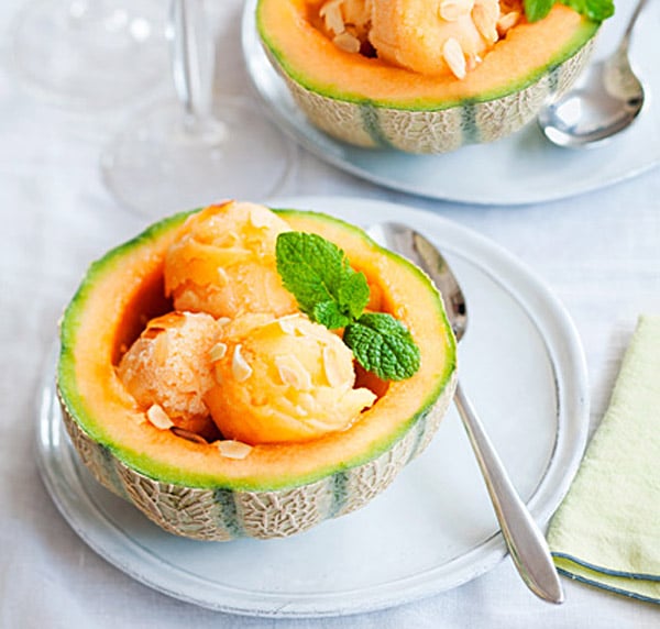 Soupière de melon glacée au champagne : Découvrez nos recettes