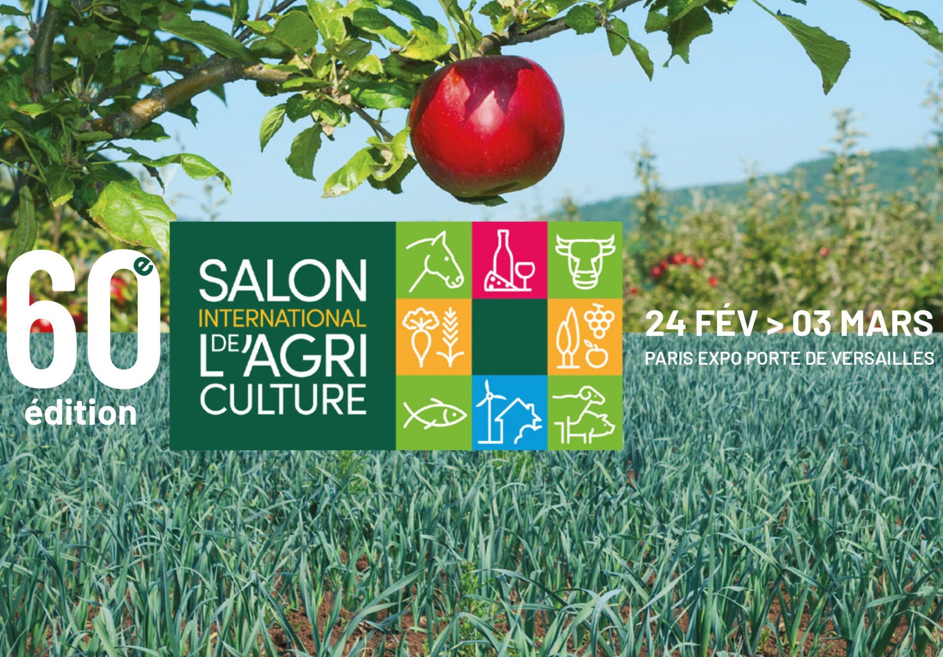 Les fruits et légumes frais au Salon international de l'agriculture