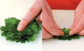 Ciseler du persil | Les fruits et légumes frais — Interfel